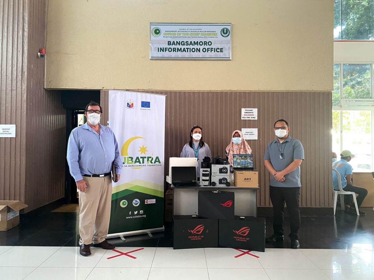 SUBATRA Turns over equipment to BIO – SUBATRA